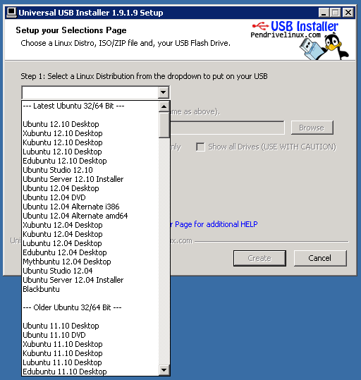 How to make a bootable USB thumb drive with Windows, Linux or some ...
